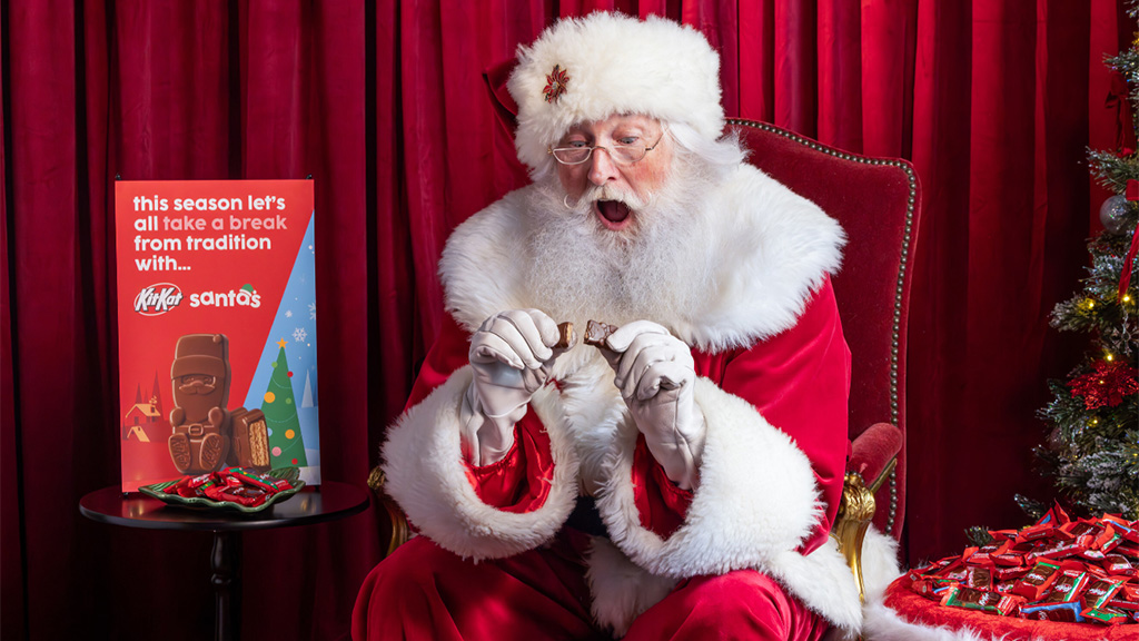 KIT KAT Santas Take a Break from the Norm this Holiday Season - The ...