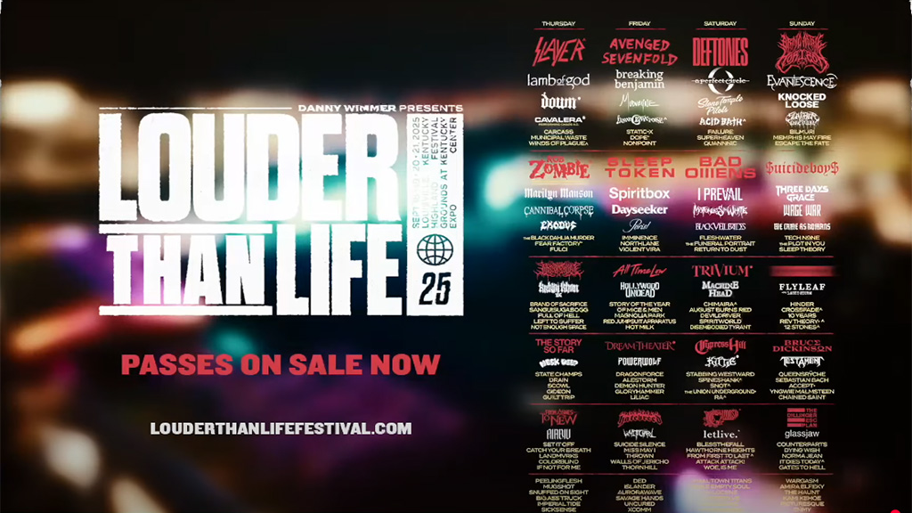 Louder Than Life Books More than 160 Bands for Epic 2025 Festival - The ...